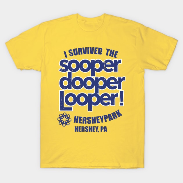 Sooper Dooper Looper Hershey Park T Shirt Teepublic